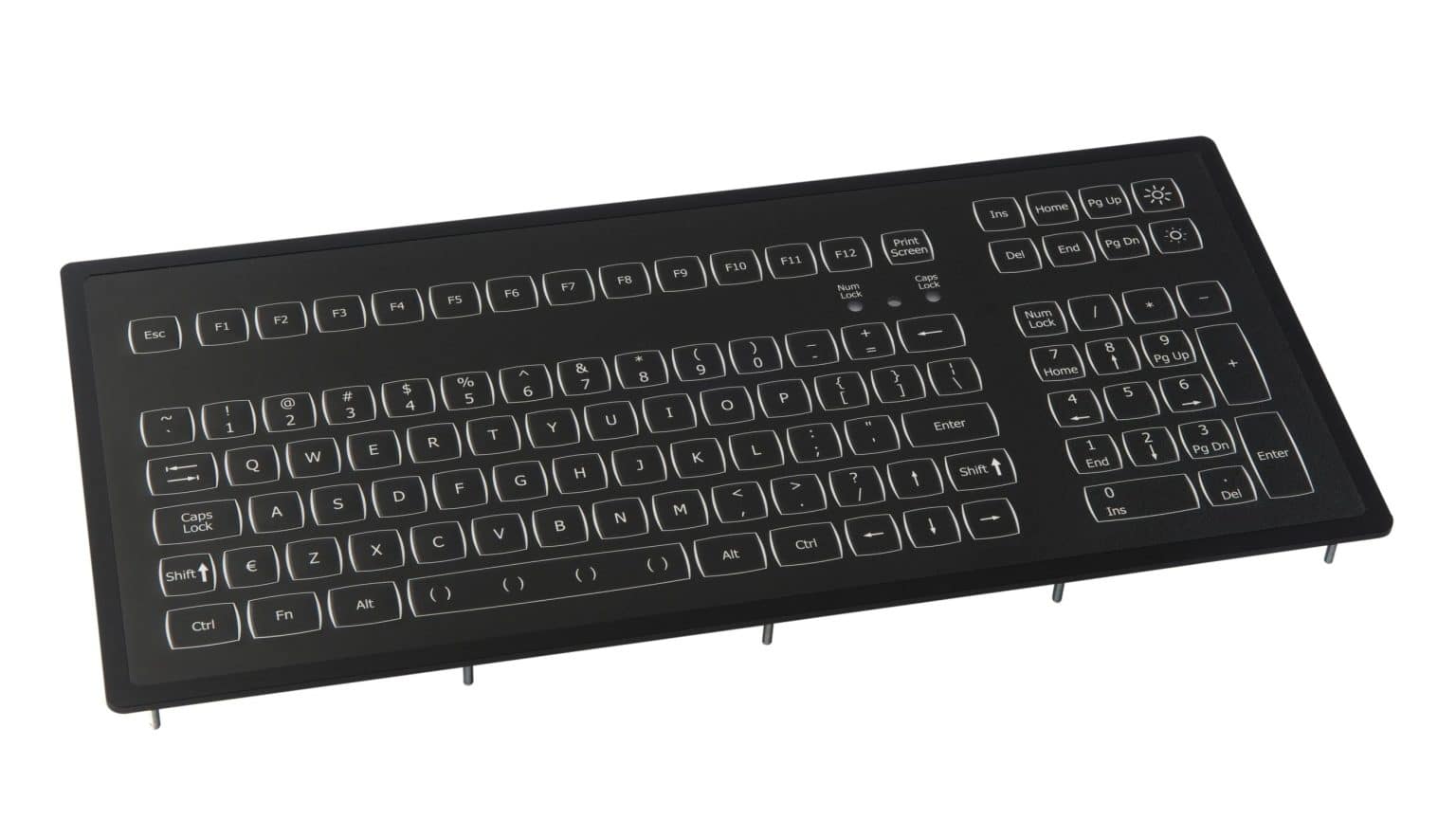 Food Grade Industrial Keyboard With Trackball | Washable