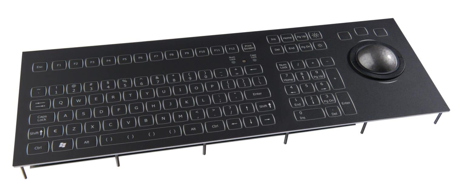 LED Backlit Waterproof Keyboards | Industrial Marine Grade